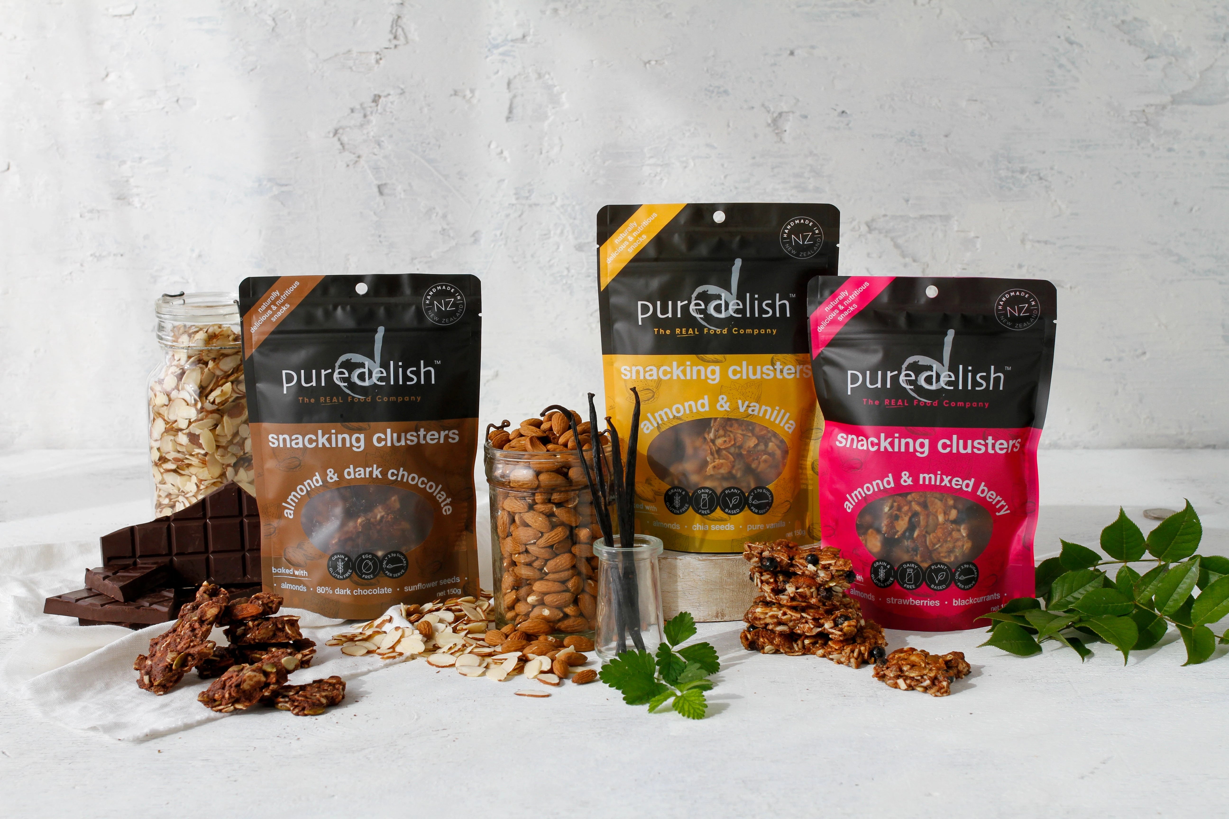 Clusters – Pure Delish Ltd