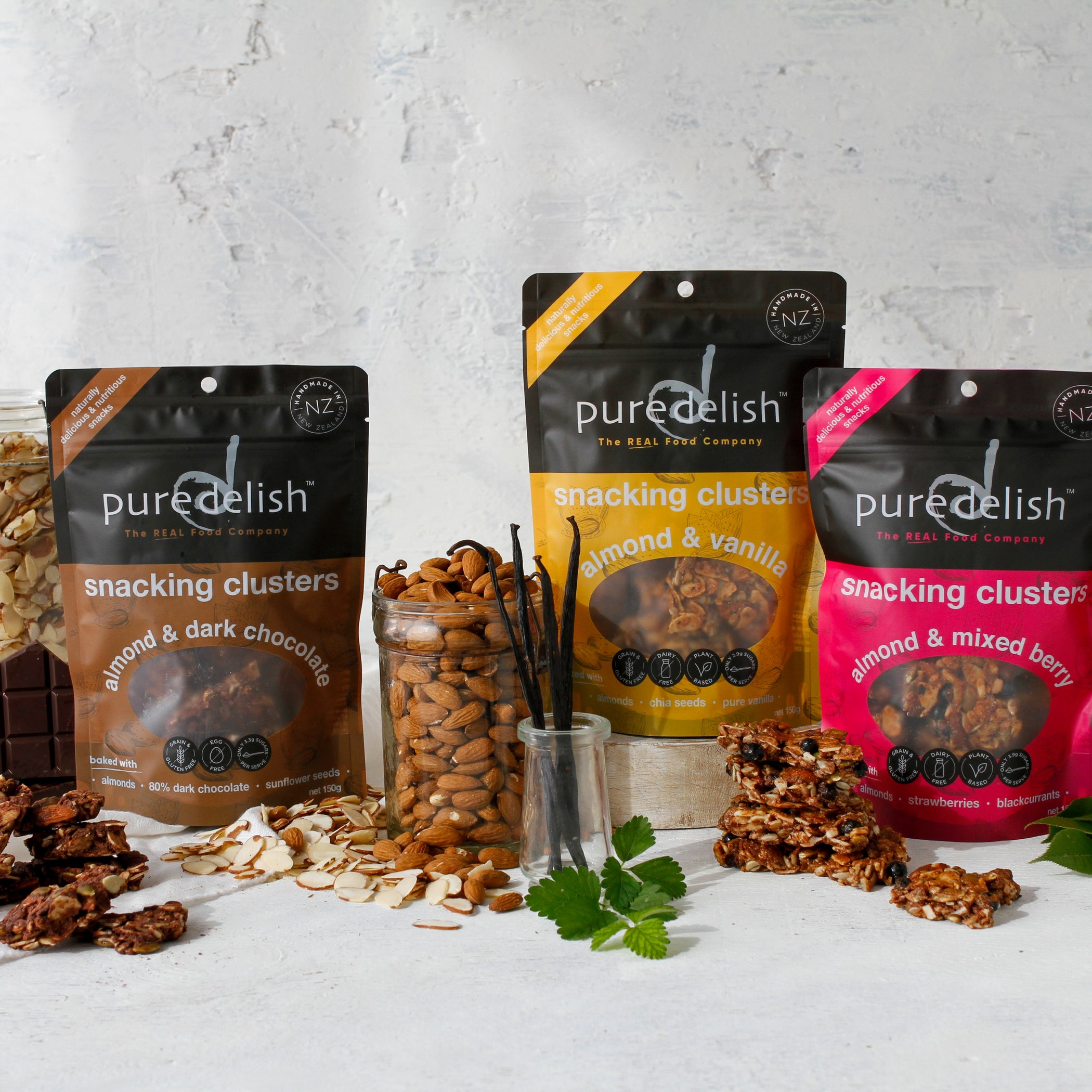 pure delish – handmade muesli, snacks, cereals and biscuits – Pure ...